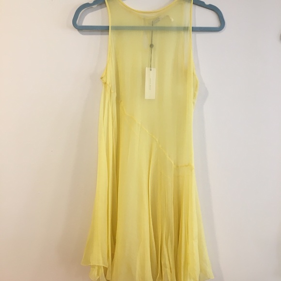 Max Studio | Dresses | Max Studio Green Tube Dress With Yellow Silk ...
